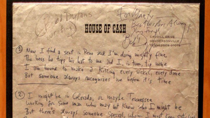 Dylan & Cash finalmente ganham créditos em museu de Nashville – Dylanesco